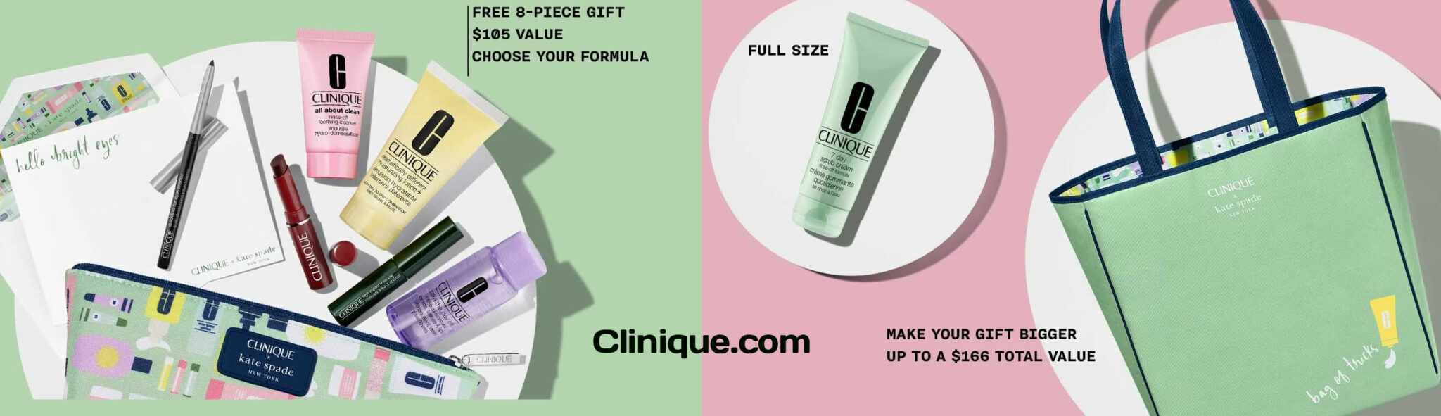 Clinique Gift with purchase - December 2023