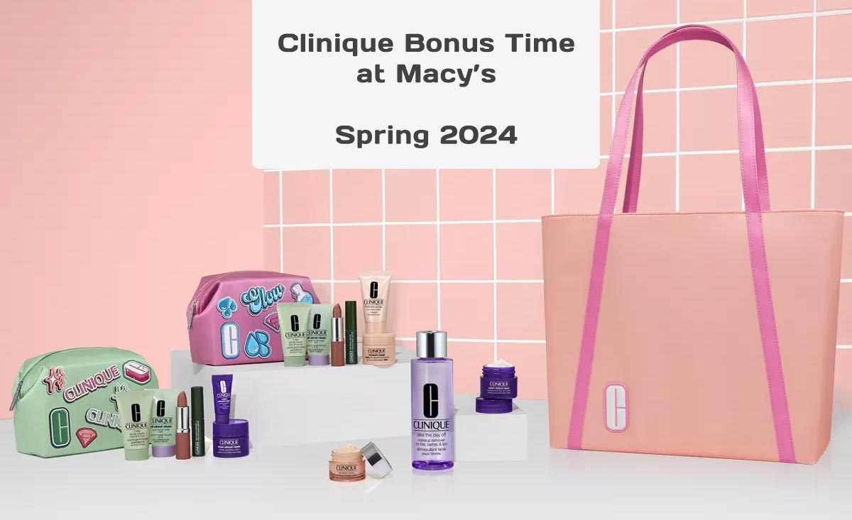 Clinique Gifts with Purchase - April 2024