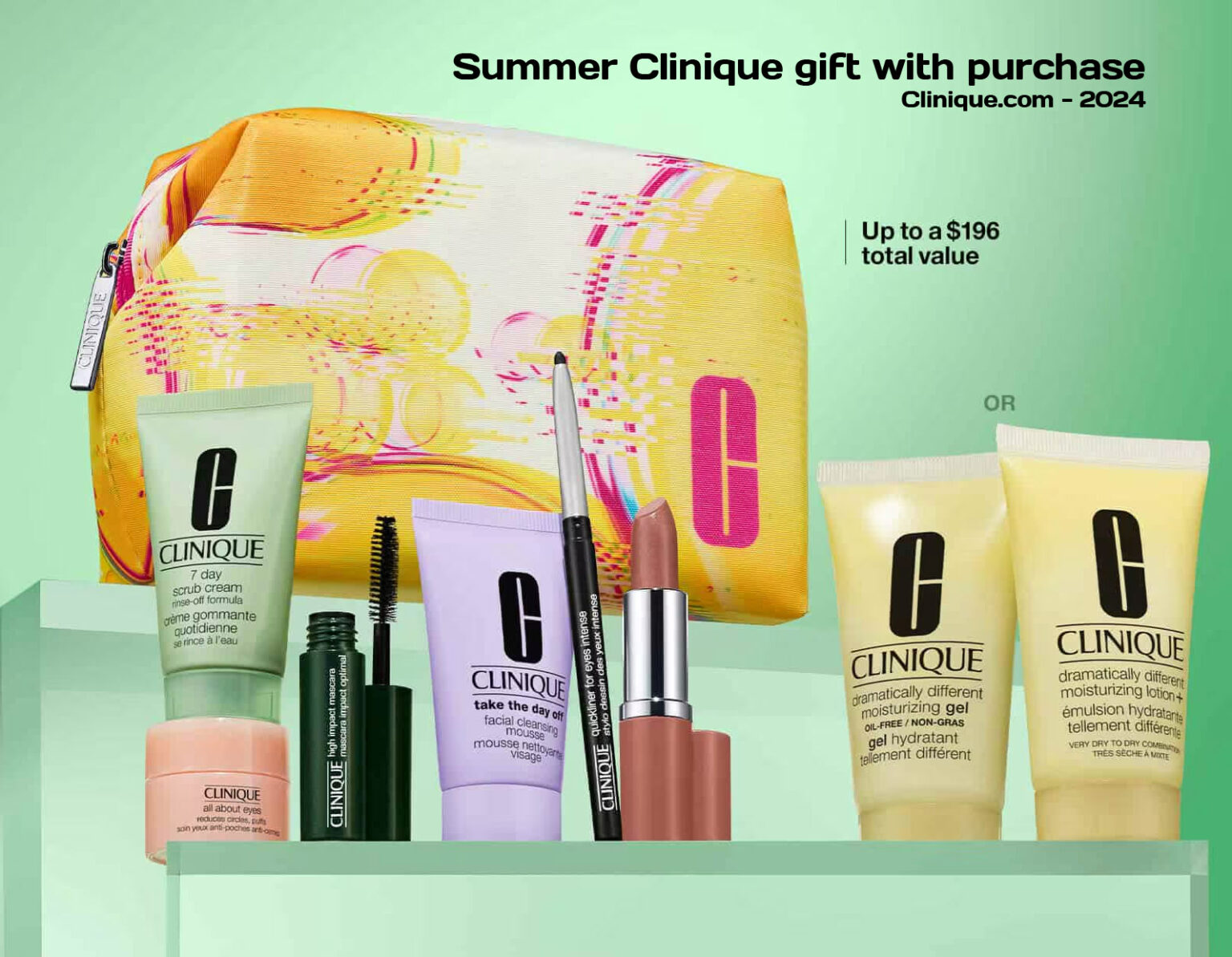 Clinique Gifts with Purchase - August 2024